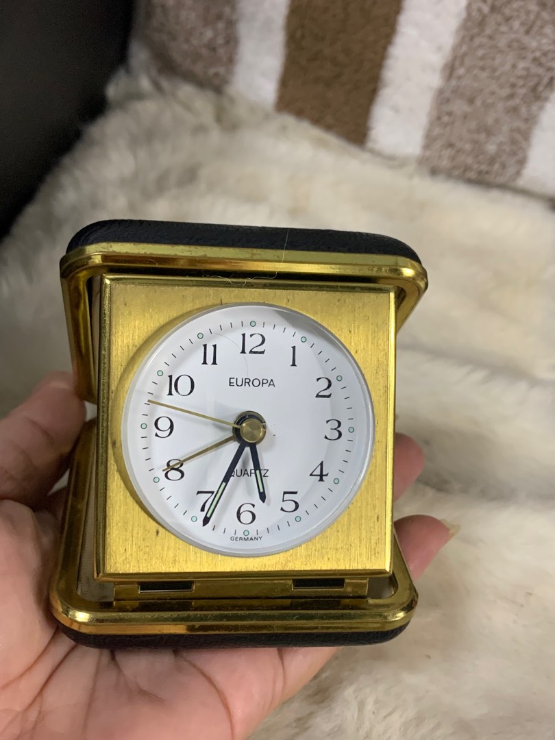 Europa germany vintage travel alarm clock, Hobbies & Toys, Memorabilia ...