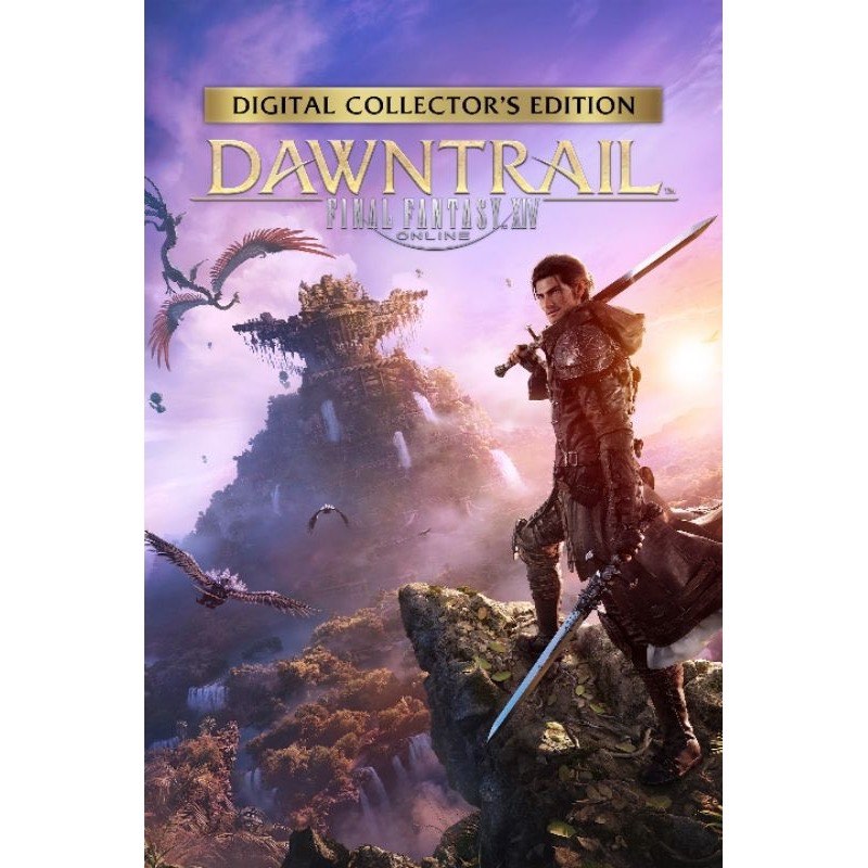 Final Fantasy XIV Online Dawntrail Collector's Edition Expansion Redeem ...