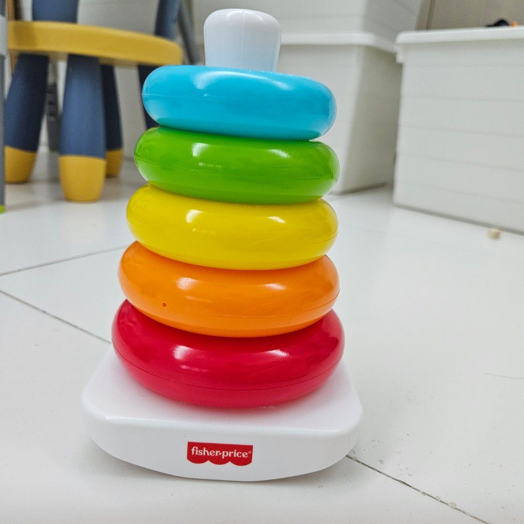 Fisher Price Rock-a-Stack, Babies & Kids, Infant Playtime on Carousell