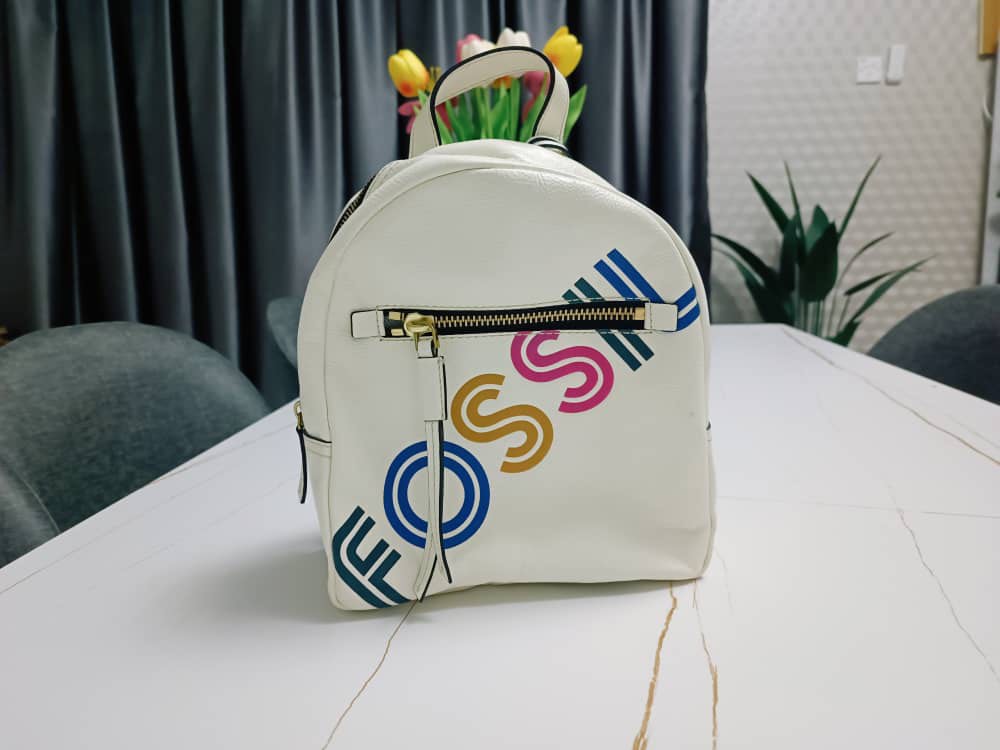 Fossil Megan Backpack Lily White, Women's Fashion, Bags & Wallets ...