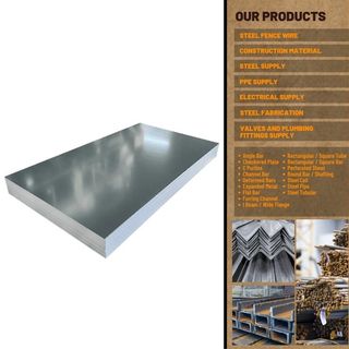 GI Ordinary Plain Sheet 4x8 / Steel Sheet and Plate, Commercial ...
