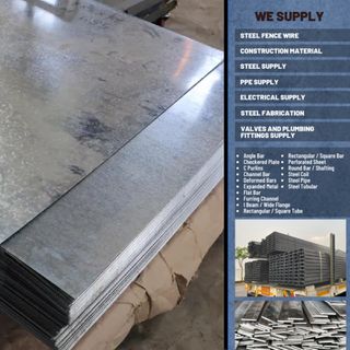 GI Ordinary Plain Sheet 4x8 / Steel Sheet and Plate, Commercial ...
