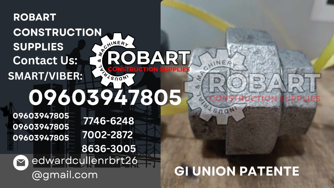 Gi union patente 1-1/4'' threaded, Commercial & Industrial ...