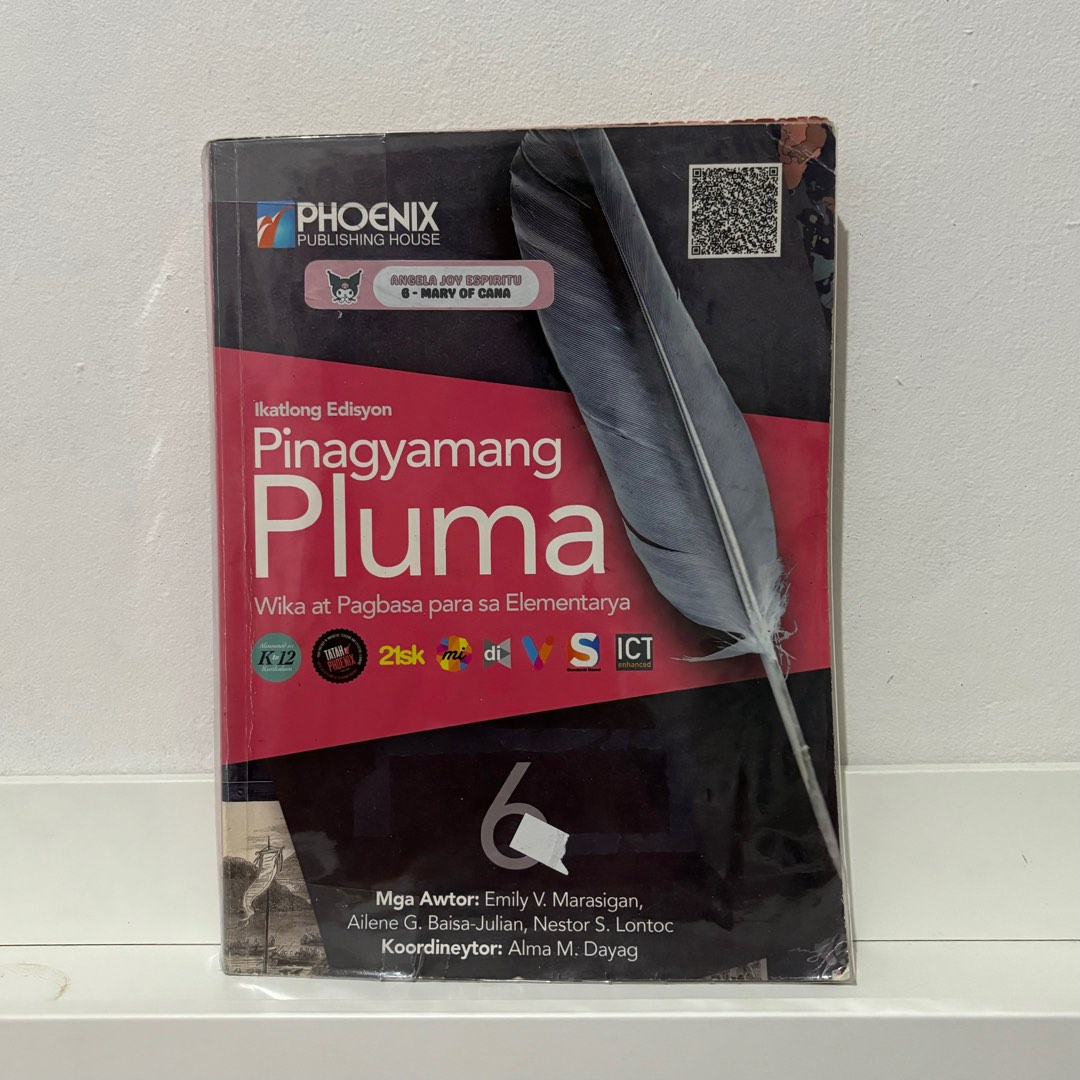 Grade 6 Book: Pinagyamang Pluma (Ikatlong Edisyon), Hobbies & Toys ...
