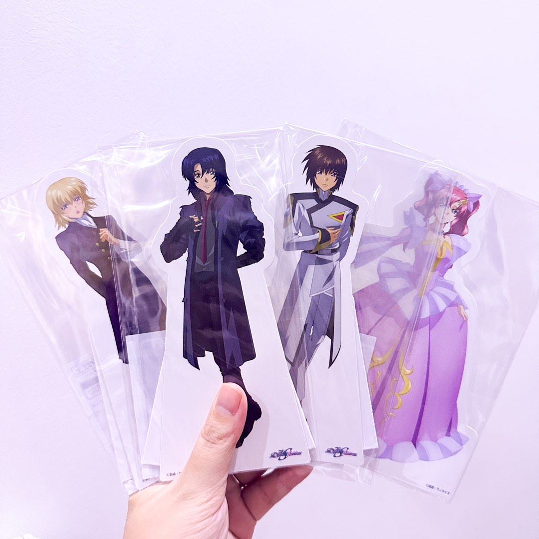 Gundam SEED FREEDOM Experience Paper Stands Athrun Zala Cagalli Yula Attha Kira Yamato Lacus ...