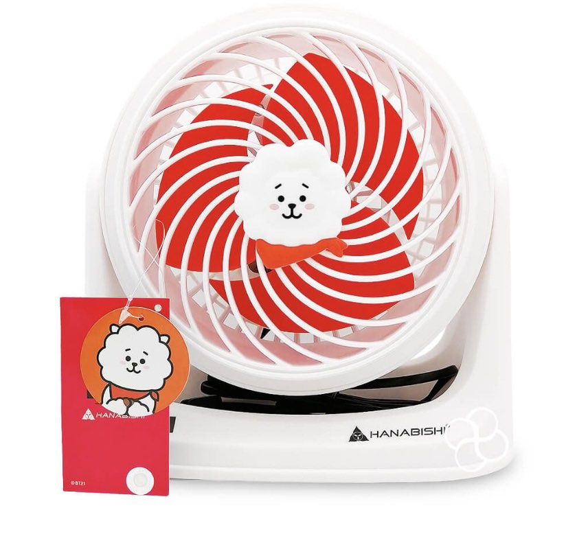Hanabishi BT21 RJ Mini Jumbo Fan, Furniture & Home Living, Lighting ...
