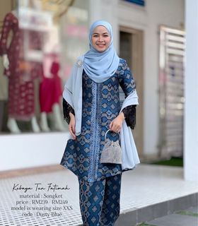 Icahfa, Women's Fashion, Muslimah Fashion, Baju Kurung & sets on Carousell