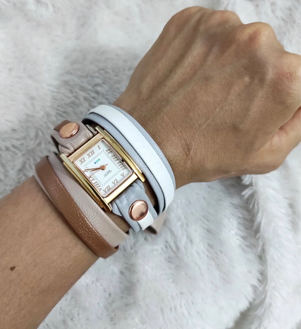 Jam la mer lilit, Fesyen Wanita, Jam Tangan di Carousell