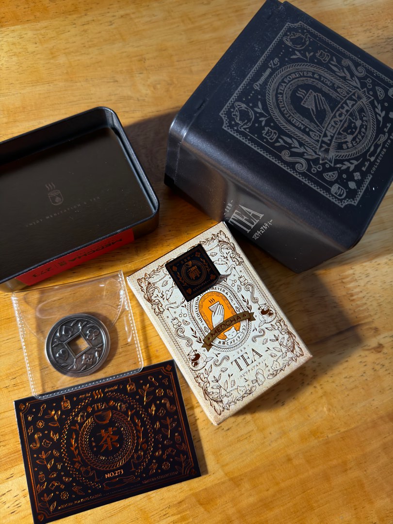Kickstarter Project Limited Medcha Tea Playing Cards, Hobbies & Toys ...