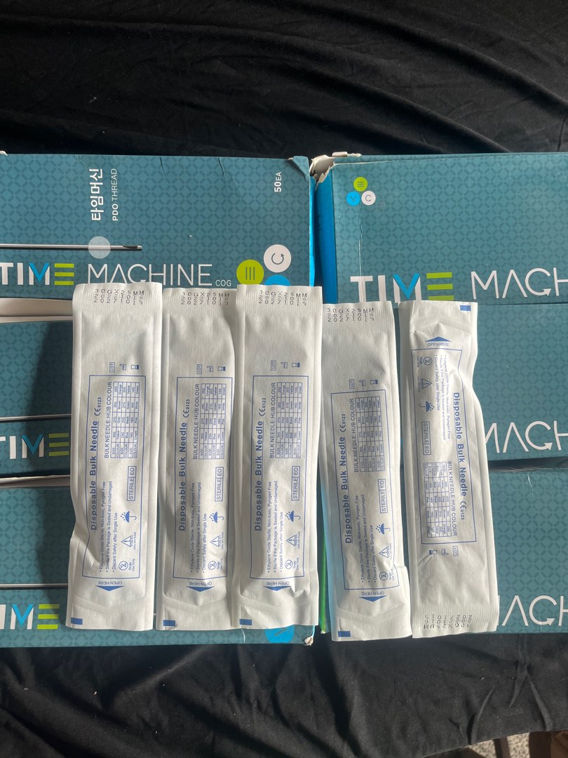 Korea Cannula blunt needle 30G x 25 MM disposable needles forehead Time ...