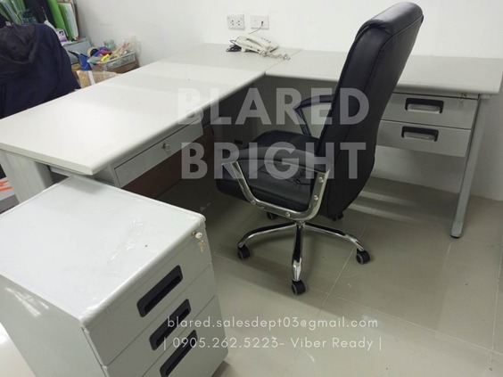 L Shape Table *Light gray* Office furniture - Office Table, Furniture ...