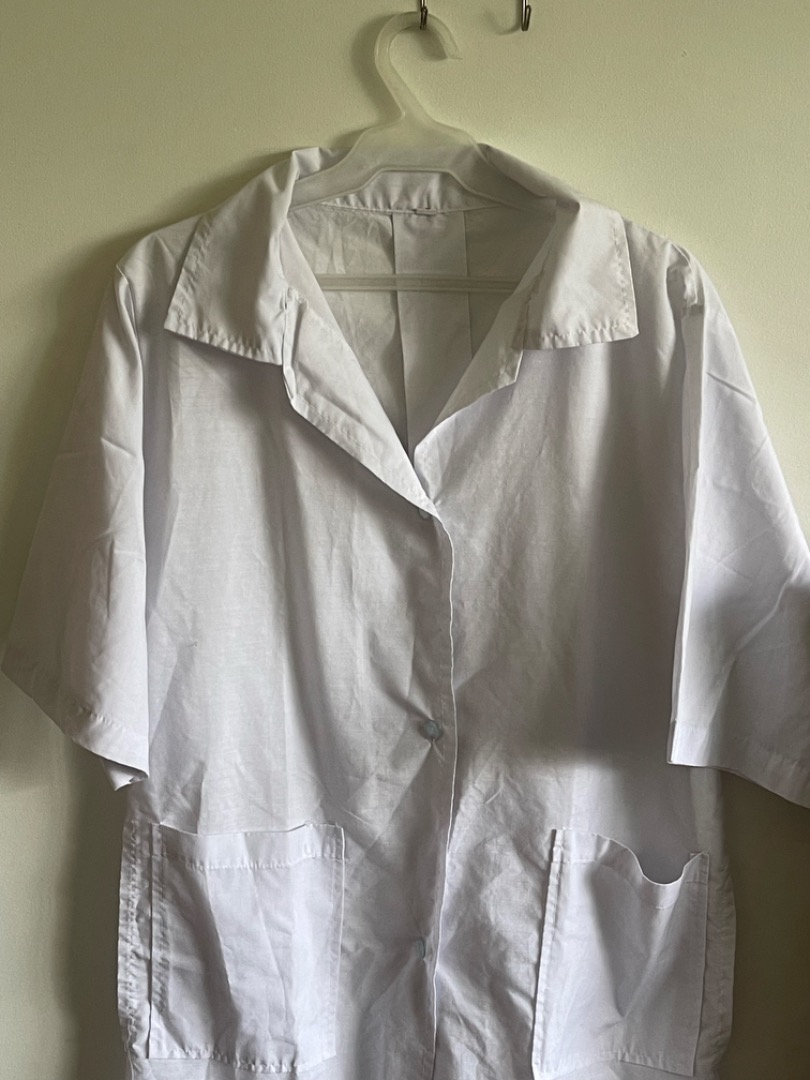 Lab Gown White Laboratory Gown, Men's Fashion, Coats, Jackets and ...