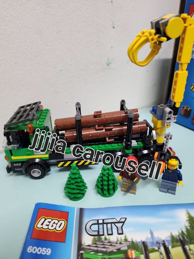 LEGO CITY 60059 Logging Truck, Hobbies & Toys, Toys & Games on Carousell