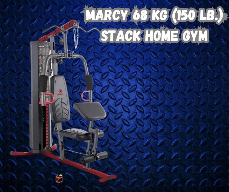 Marcy 68 kg (150 lb.) Stack Home Gym, Sports Equipment, Exercise & Fitness, Cardio & Fitness ...