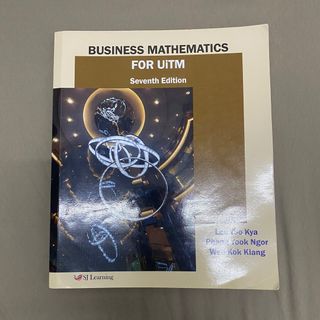 FOUNDATION MATHEMATICS MAT UITM COMPUTER SCIENCE, Hobbies & Toys, Books ...