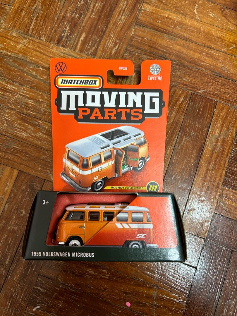 Matchbox microbus moving parts, Hobbies & Toys, Toys & Games on Carousell