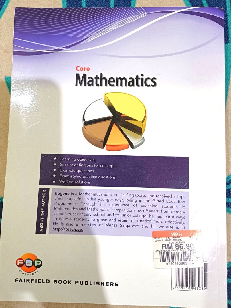 Mathematics IGCSE Revision Book, Hobbies & Toys, Books & Magazines ...