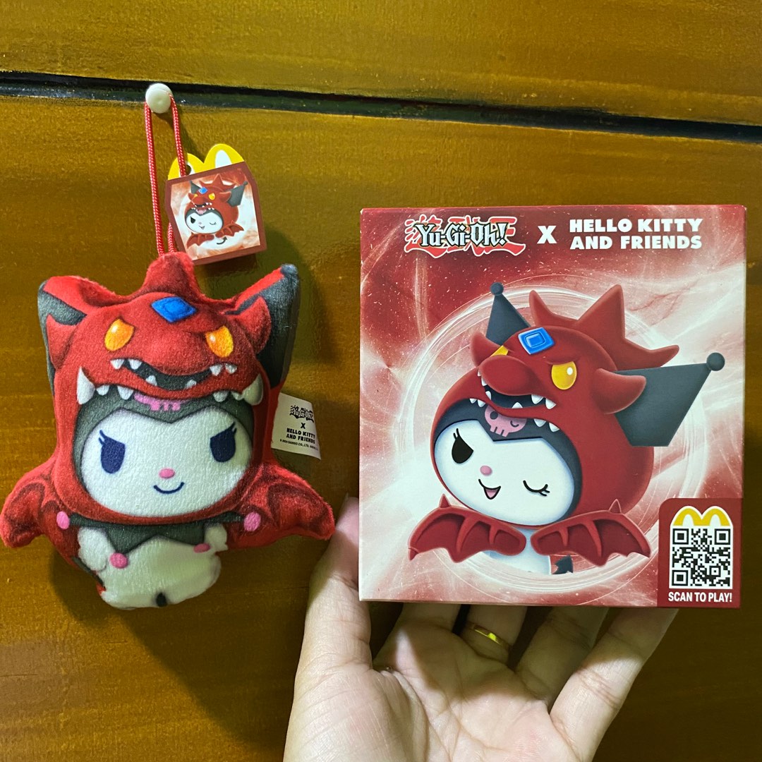 Mcdonald's Kuromi x Slifer The Sky Dragon Yu-Gi-Oh! Hello Kitty and ...