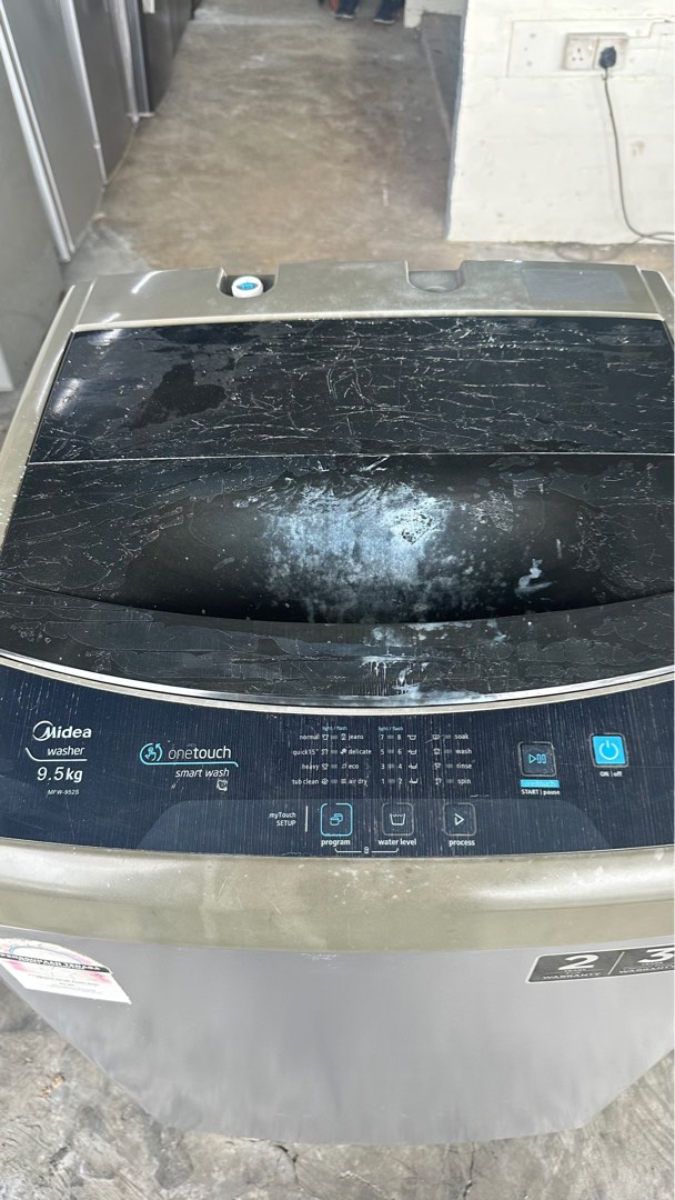 Midea Washing Machine 9.5kg, TV & Home Appliances, Washing Machines and ...