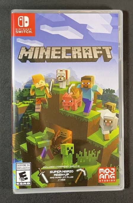 Minecraft Nintendo Switch (lite, v1, v2, OLED), Video Gaming, Video ...