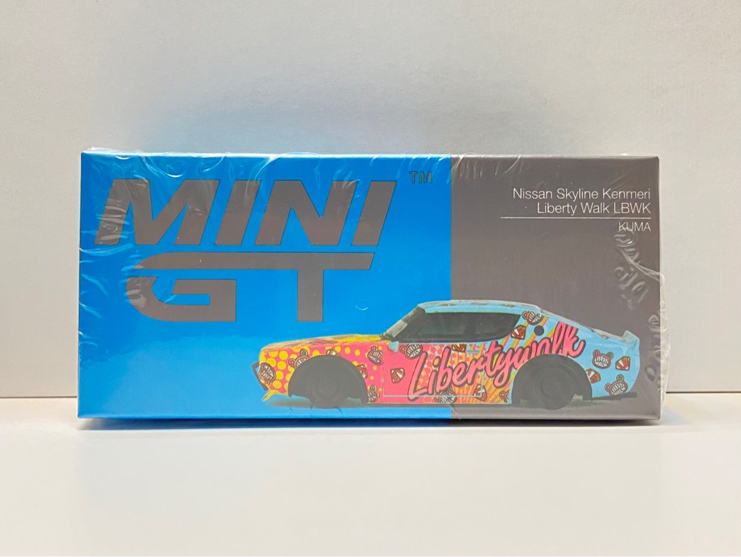 Mini GT #698 Nissan Skyline Kenmeri Liberty Walk LBWK KUMA, 興趣及遊戲, 玩具 ...
