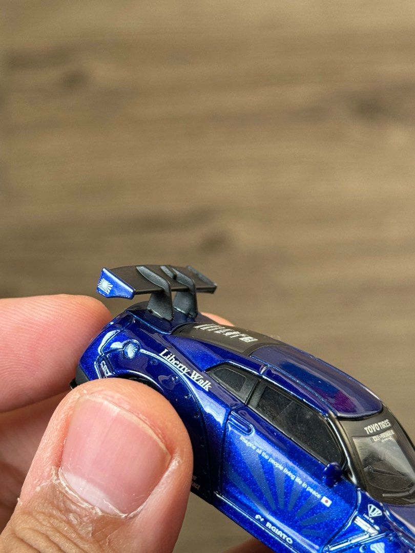 Mini Gt R35 #34 Candy Blue, Hobbies & Toys, Toys & Games on Carousell