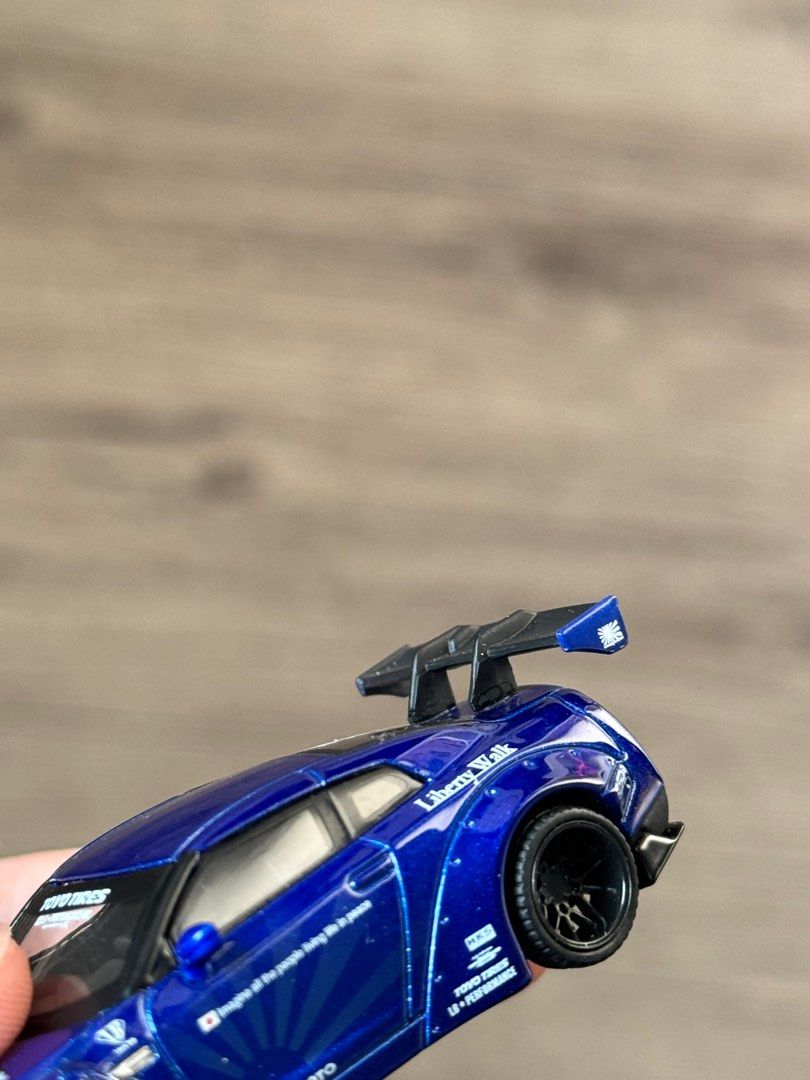 Mini Gt R35 #34 Candy Blue, Hobbies & Toys, Toys & Games on Carousell