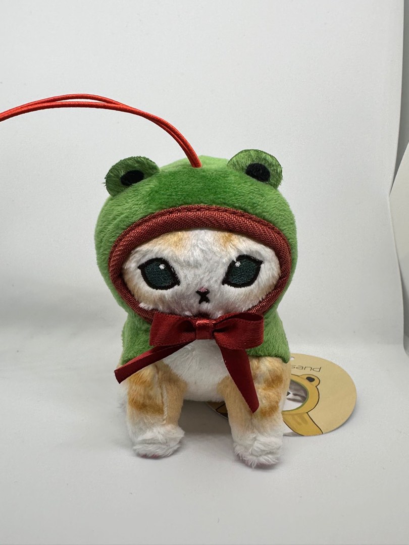 全Mofusand公仔 綠色青蛙, 興趣及遊戲, 玩具 & 遊戲類 - Carousell