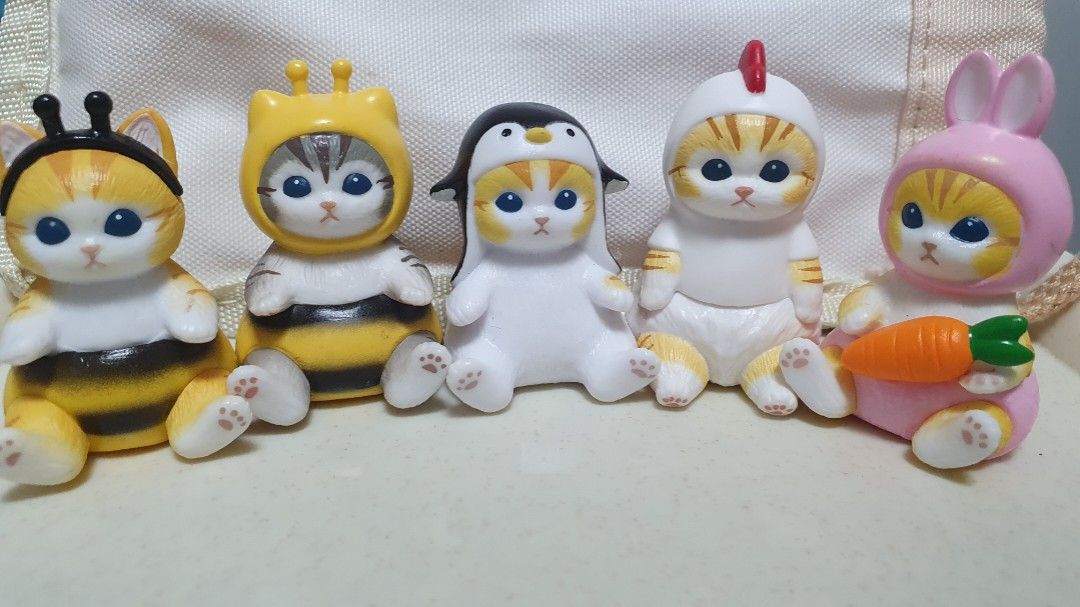 Mofusand figurine from cow play cow moo, Hobbies & Toys, Toys & Games ...