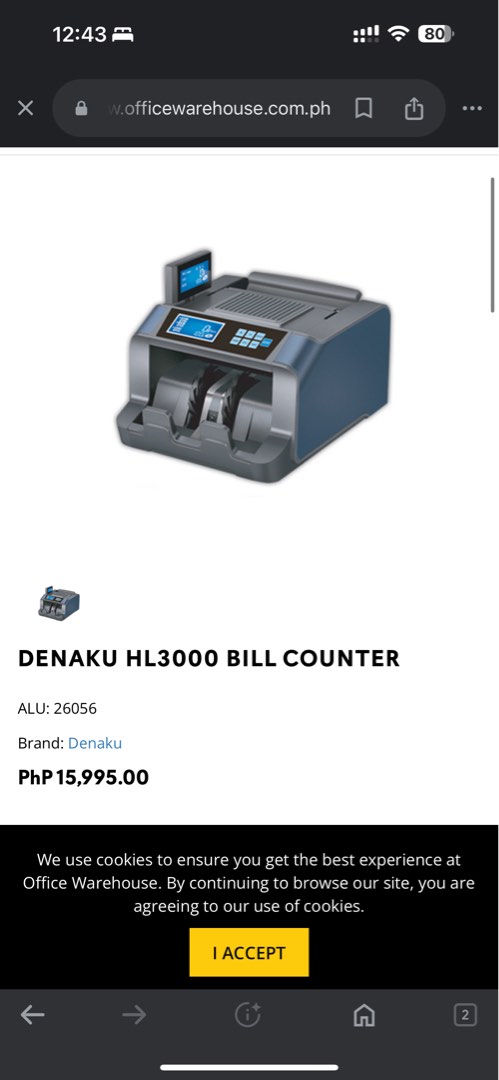 Money Bill Counter (multi currency), Computers & Tech, Office ...