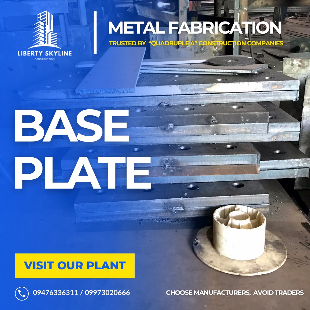 MS Plate with holes | Anchor Bolt | Gusset Plate | Rib Plate | BI Plate ...