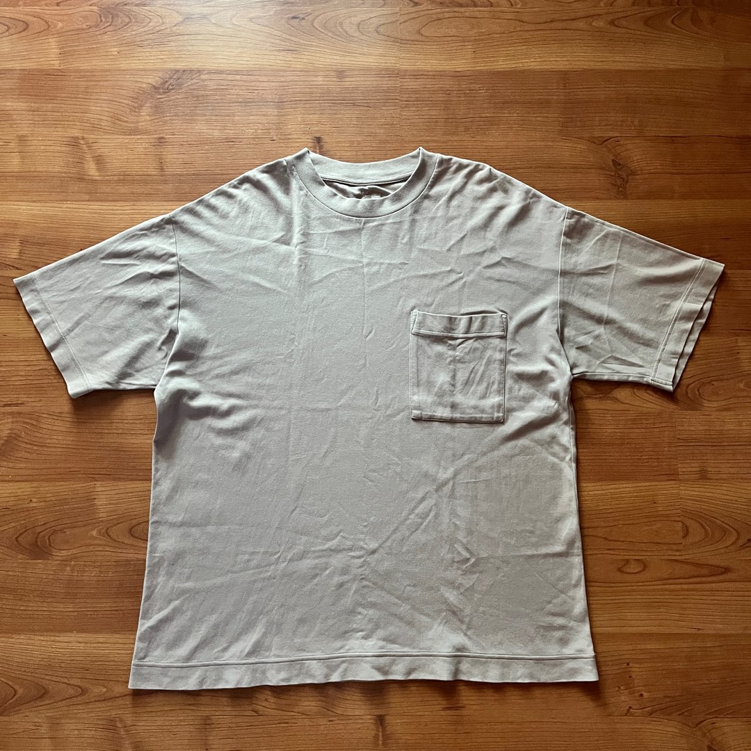 Muji Pocket tee boxy fit Streetwear Workwear, Men's Fashion, Tops ...