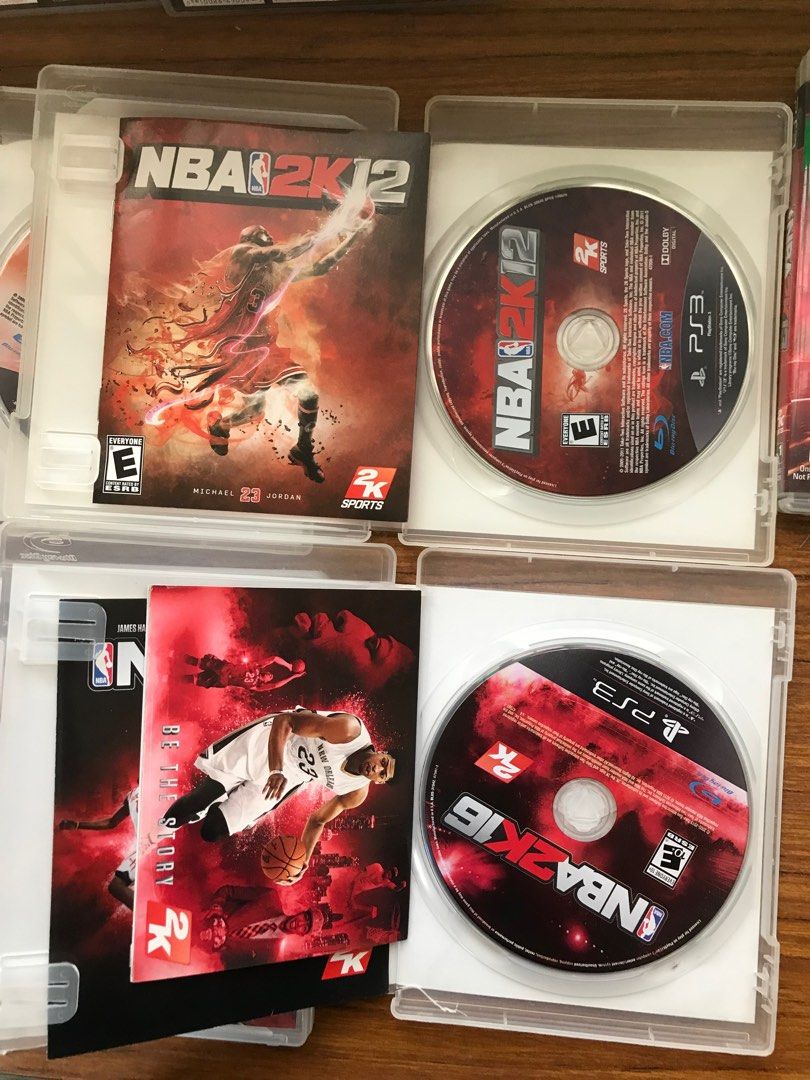 NBA 2K (for PS3) set, Video Gaming, Video Games, PlayStation on Carousell