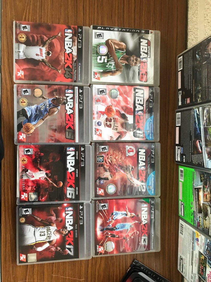 NBA 2K (for PS3) set, Video Gaming, Video Games, PlayStation on Carousell