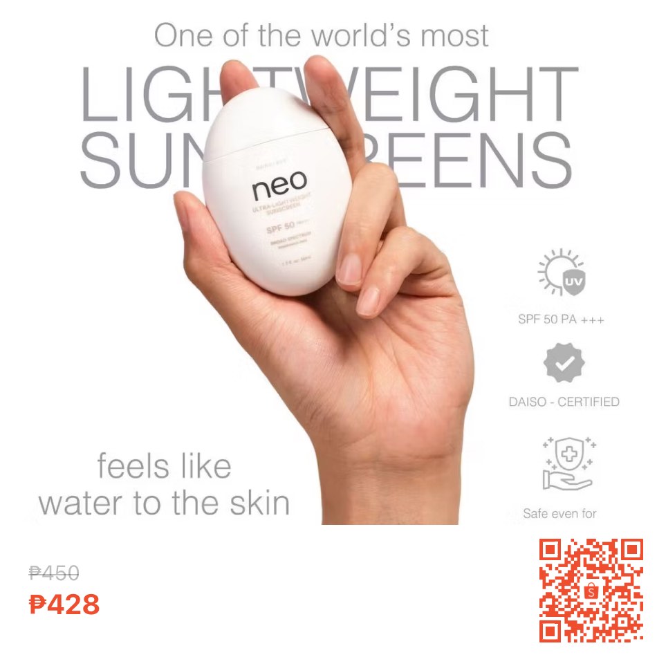 Neo Sunscreen, Beauty & Personal Care, Face, Face Care on Carousell