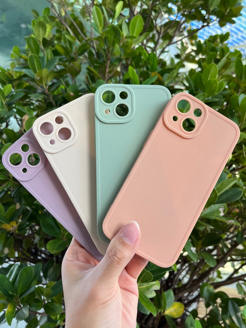 NEW Apple iPhone 12 / 13 / 14 / 14 Pro Pastel Powder Casing Case ...