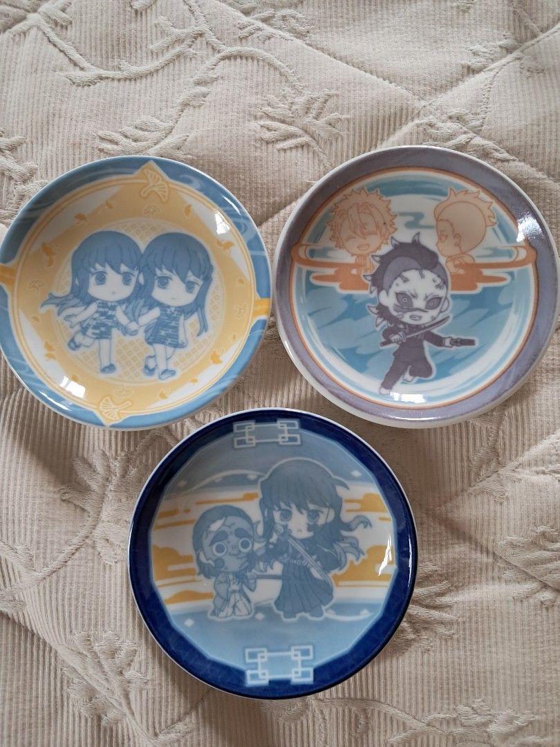 NEW Demon Slayer MiNI Ceramic Plate, Furniture & Home Living ...