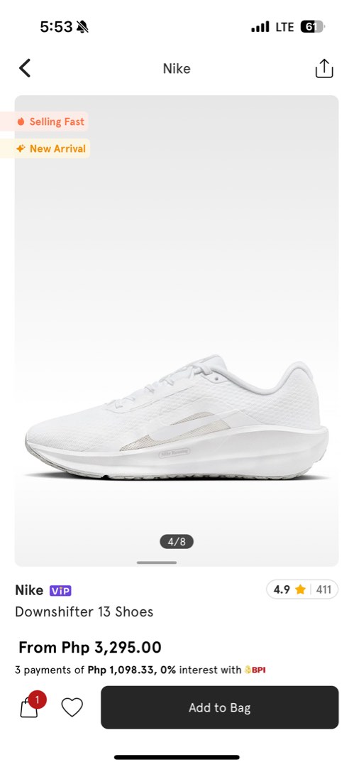 Nike Women's Downshifter 13, Women's Fashion, Footwear, Sneakers on ...