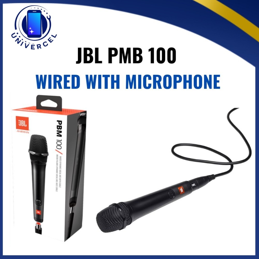 OFFICIAL WARRANTY JBL PMB 100 WIRED WITH MICROPHONE - BRAND NEW WITH ...