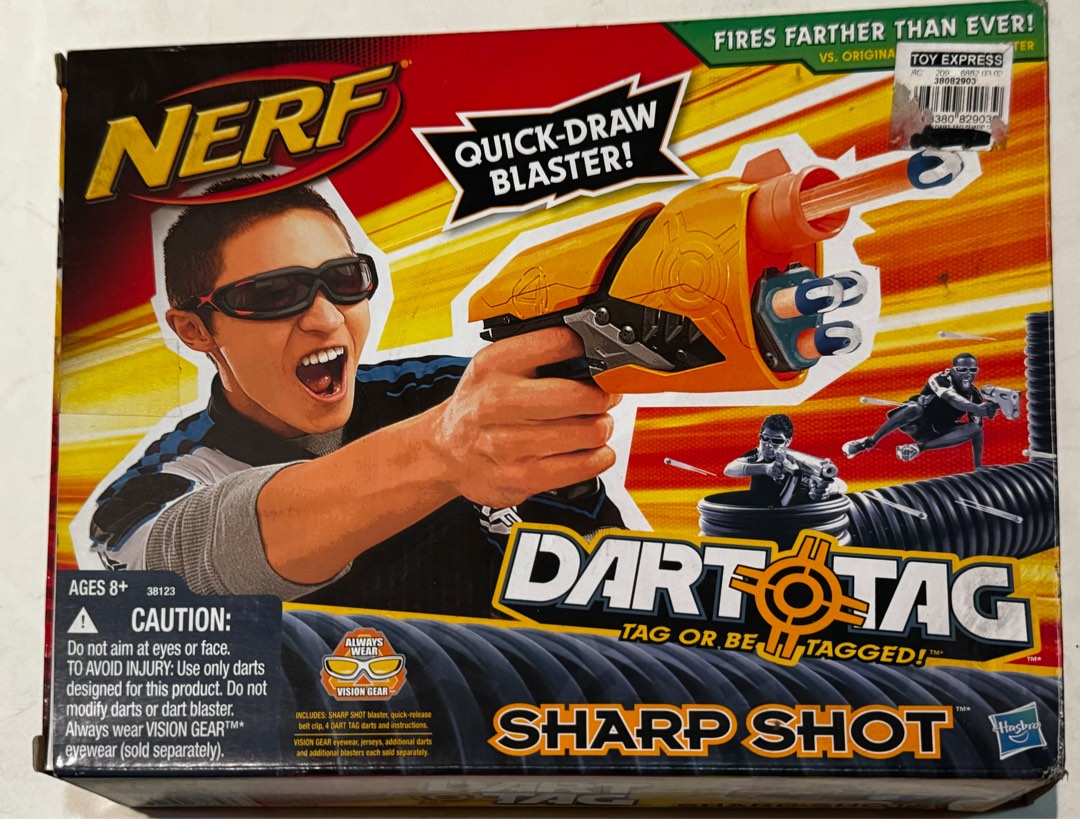 Original Nerf Sharp Shot Gun, Hobbies & Toys, Toys & Games on Carousell