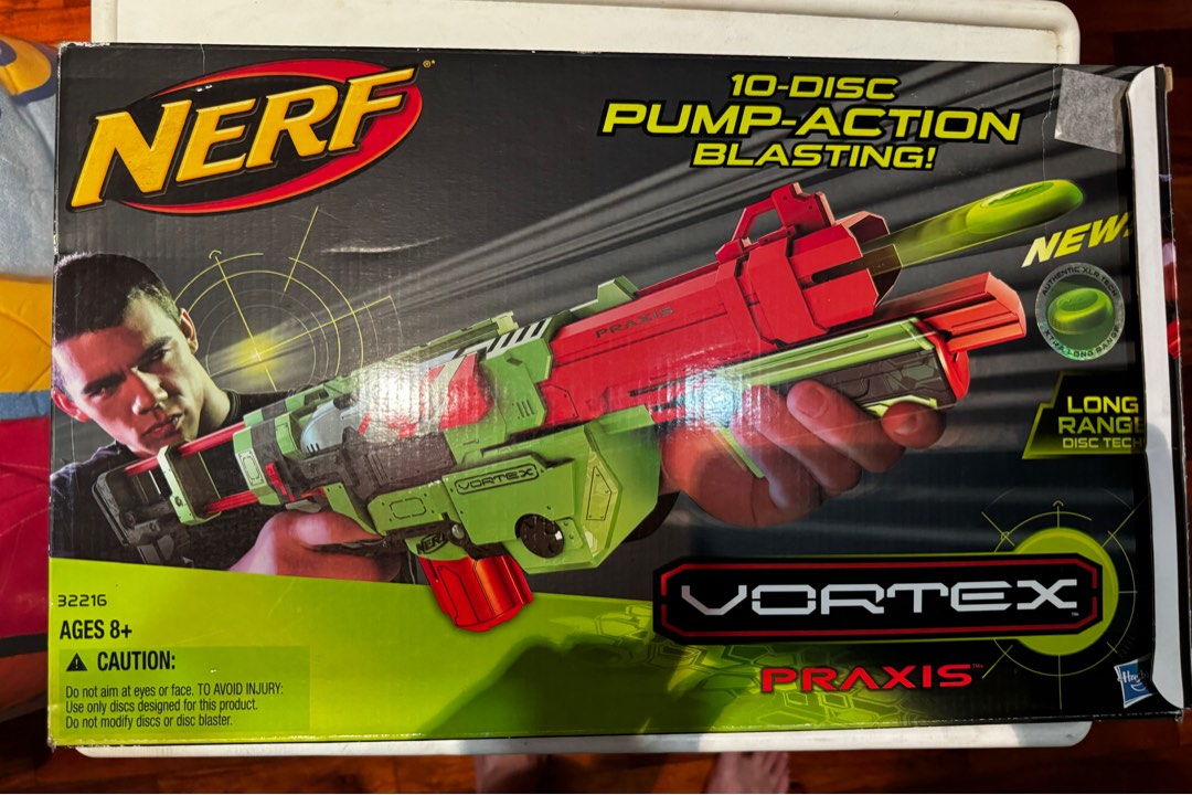 Original Nerf Vortex Praxis, Hobbies & Toys, Toys & Games on Carousell