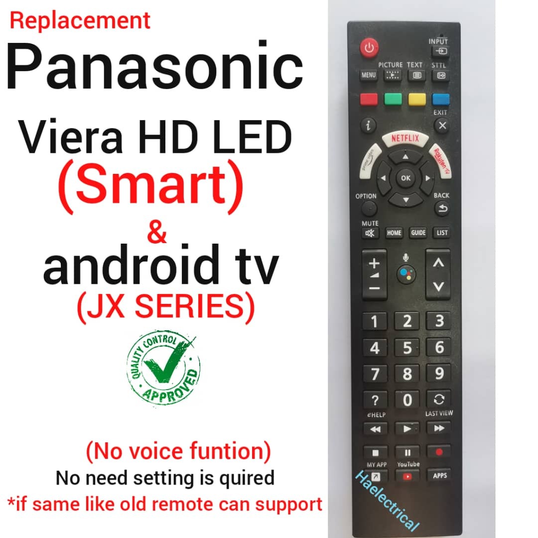 Panasonic Android TV Smart TV Remote Control, TV & Home Appliances, TV ...