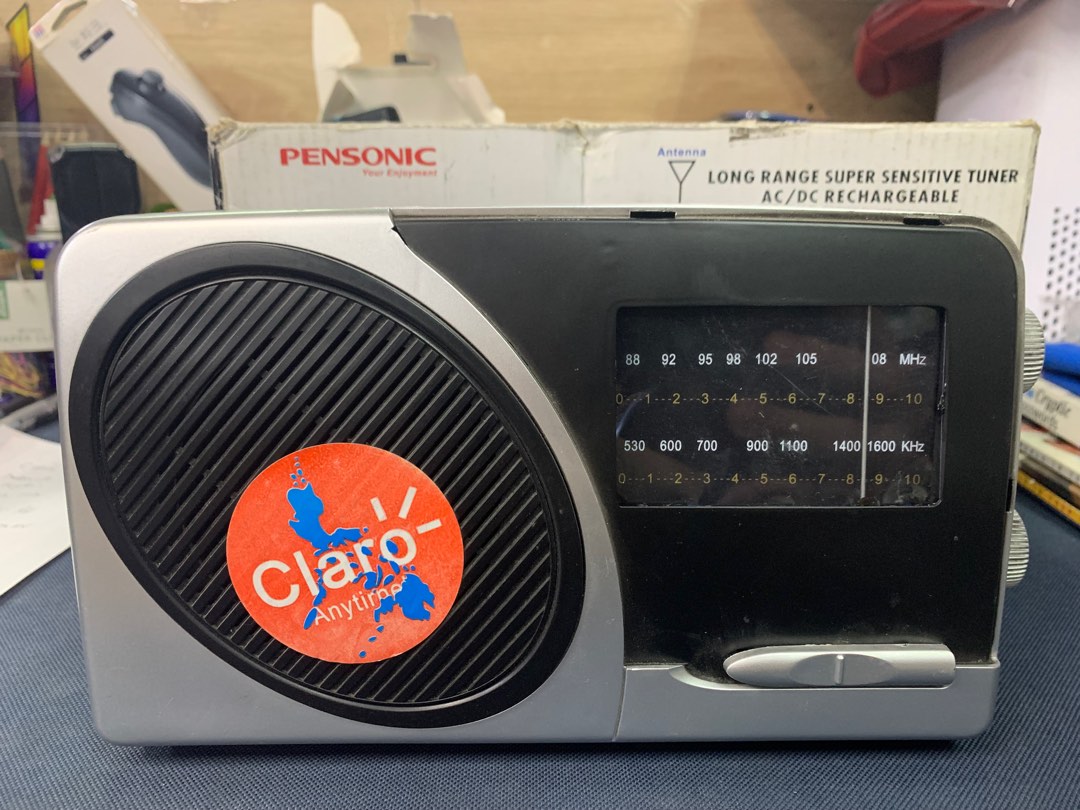 Pensonic Claro Am/Fm Ac/Dc Portable Long Range Super Sensitive Radio ...