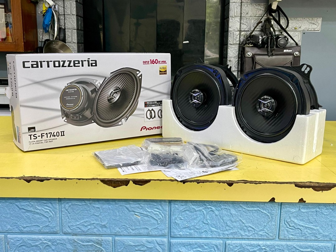 Pioneer Carrozzeria TS-F1740ii 17CM 2 Way Coaxial Door Speaker, Audio, Other Audio Equipment on ...