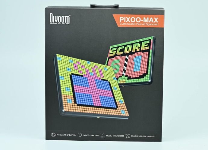 PIXEL ART GLASS DOOR DISPLAY DIVOOM PIXOO MAX, Furniture & Home Living ...