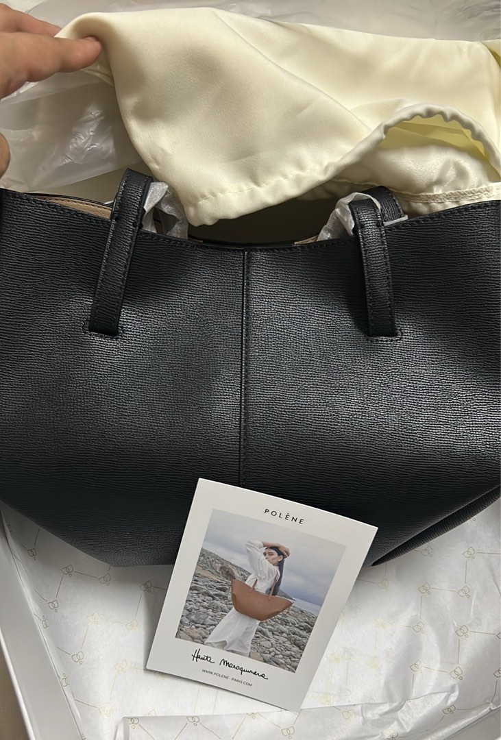 polene black small tote bag, Women's Fashion, Bags & Wallets, Tote Bags ...