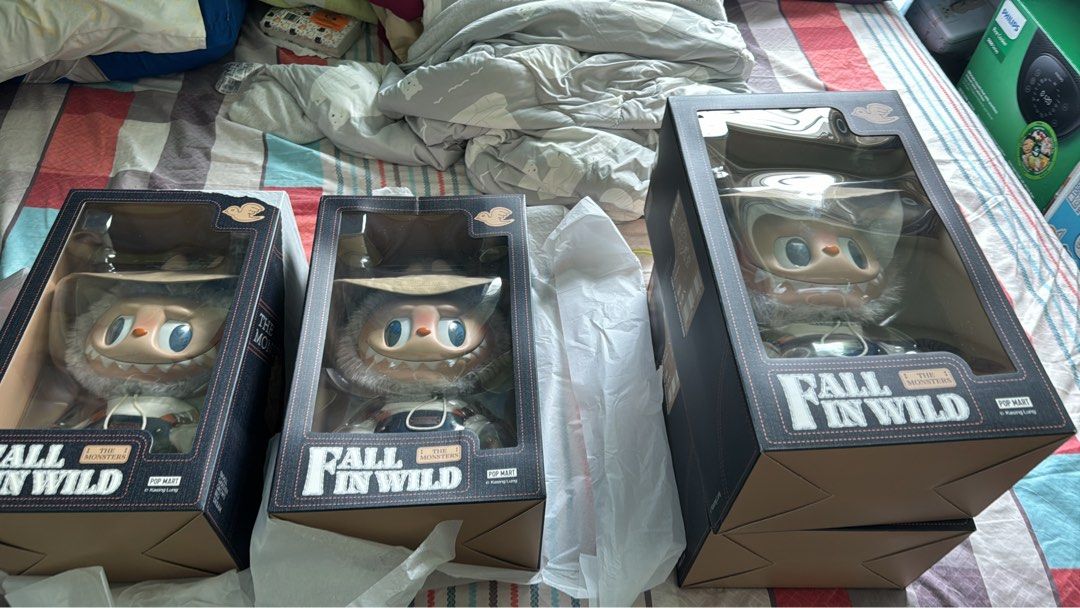 Popmart Labubu fall in the wild 40cm, Hobbies & Toys, Toys & Games on ...