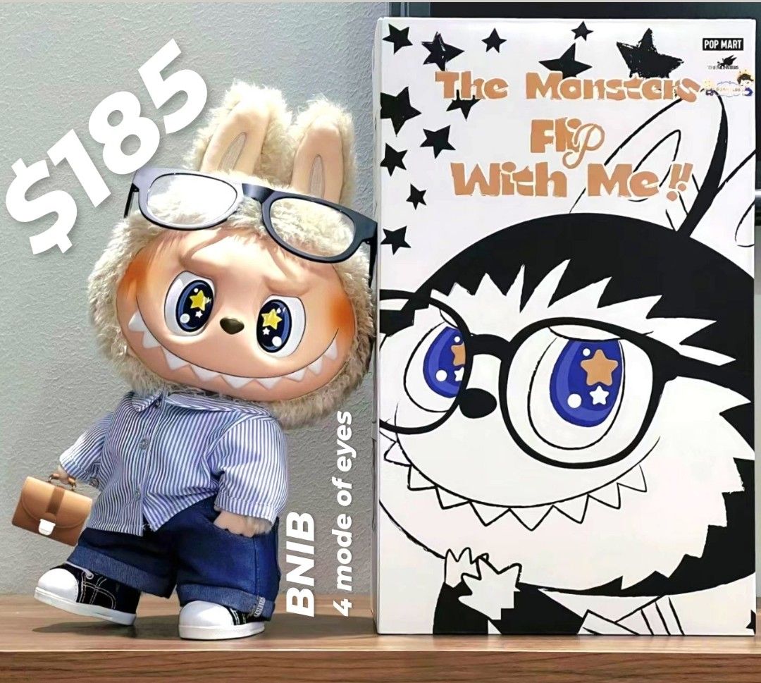 POPMART THE MONSTERS labubu - Have a Seat Vinyl Plush Blind Box / THE ...