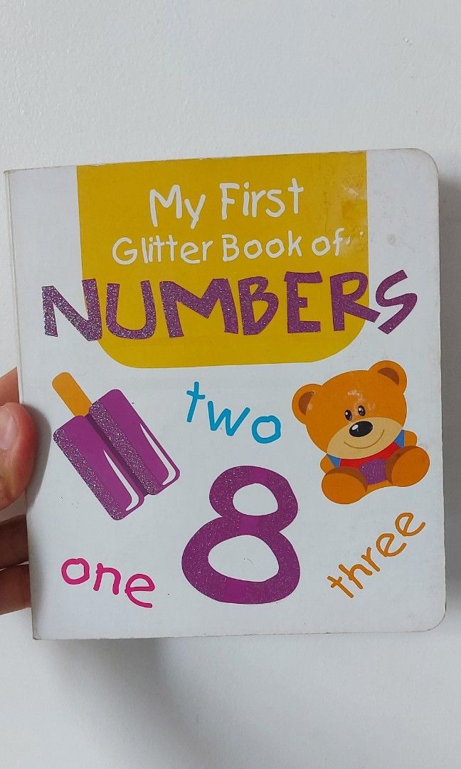 Preloved My First Glitter Book of Numbers (board book), Hobbies & Toys ...