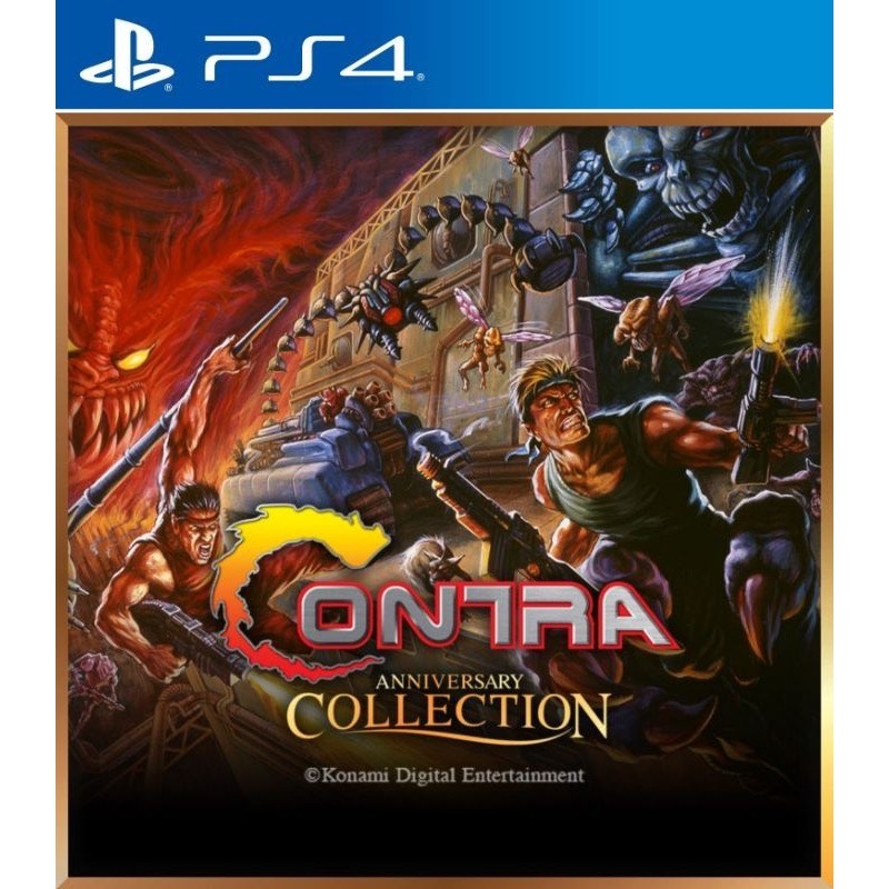 Ps4/Ps5 Contra Anniversary Collection Digital, Video Gaming, Video ...